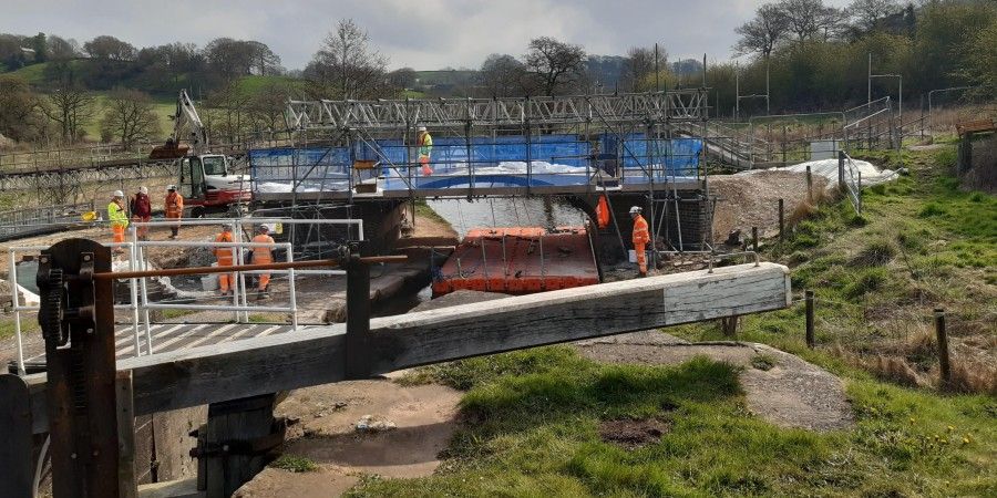 Caldon Canal has re-opened to boats while Hazelhurst Bridge rebuild ...