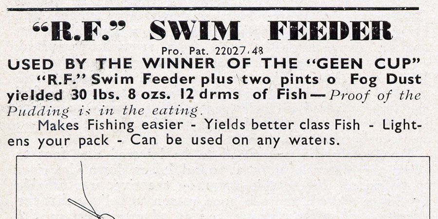 The swim feeder | Canal & River Trust