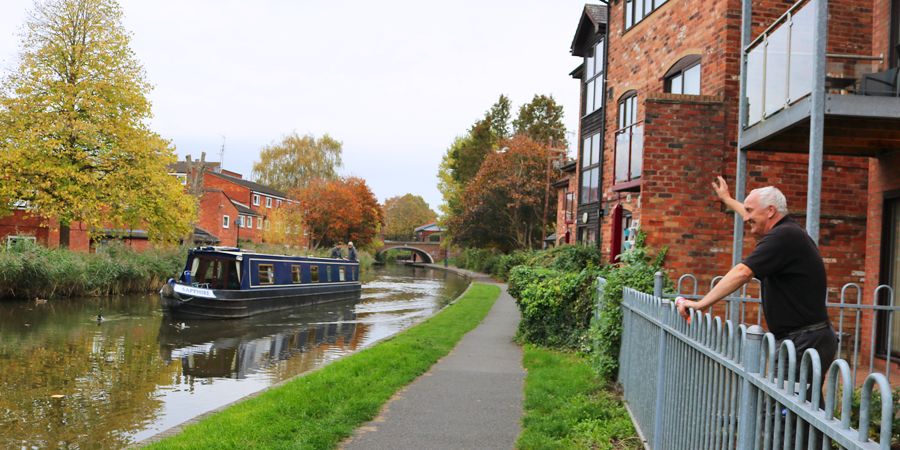 Tony | Worcester | Living next to the canal