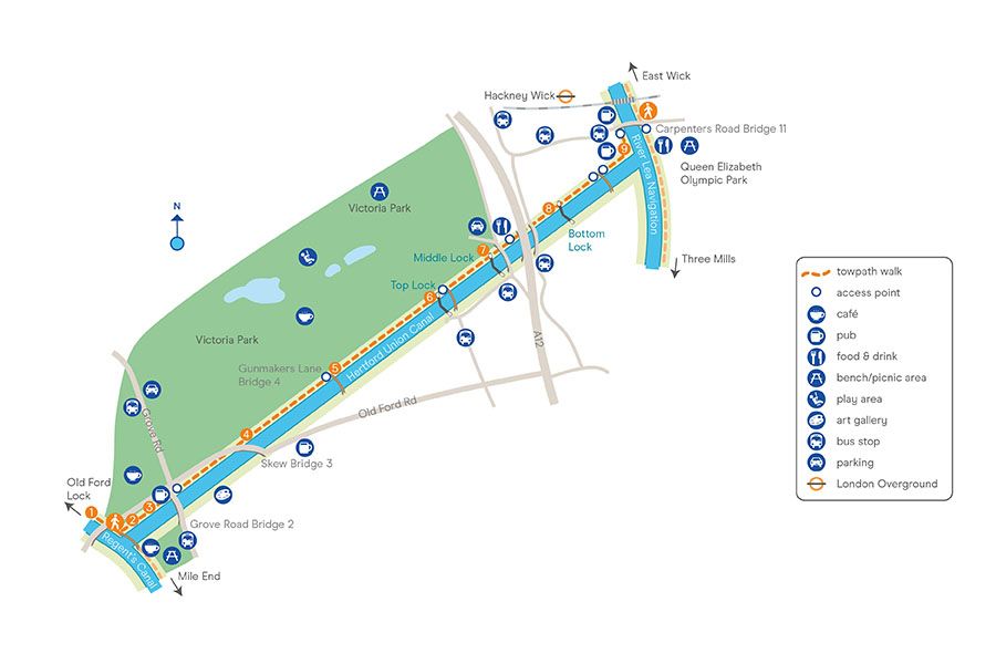 London canal walk to Olympic Park | Canal & River Trust