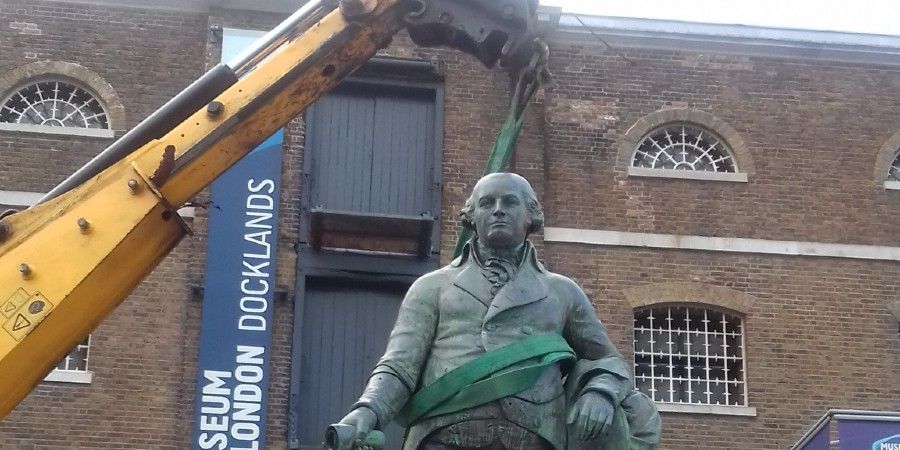 Statue of Robert Milligan joins Museum of London collection | Canal ...