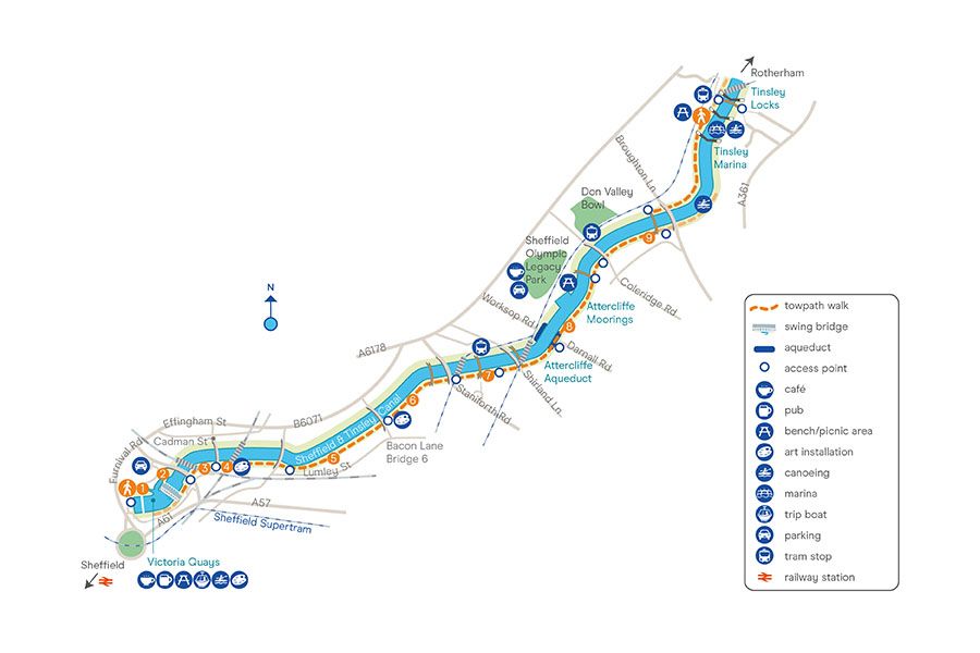 Sheffield canal walk | Canal & River Trust