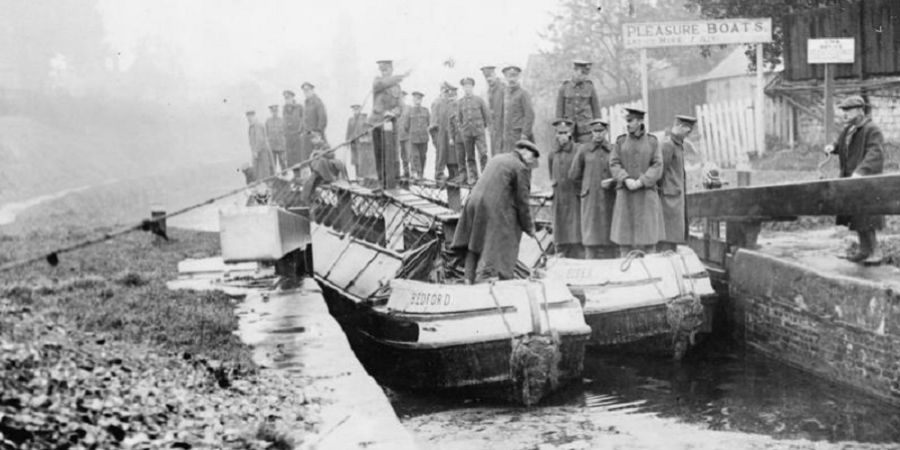 The Role Of Waterways During the War | Canal & River Trust