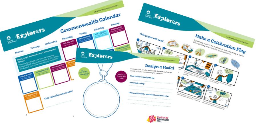 Commonwealth Games Learning Resources | Canal & River Trust