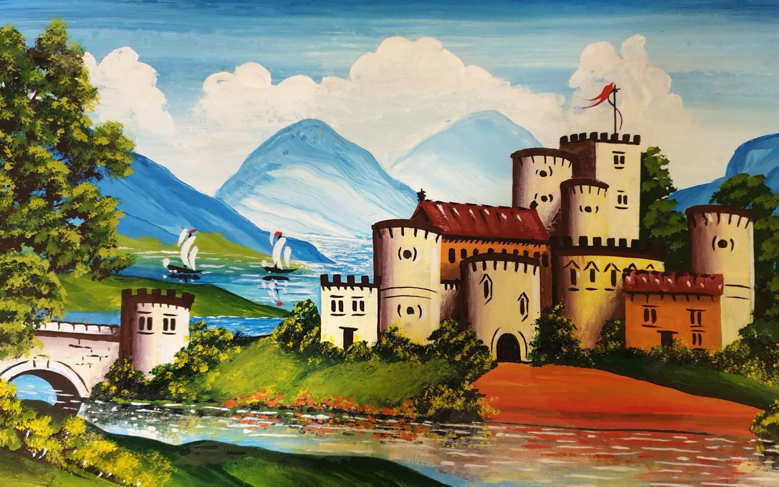How to paint Roses & Castles | Canal & River Trust