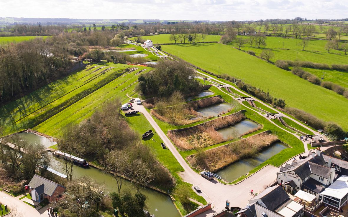 Car park improvements coming to Foxton Locks | Canal & River Trust