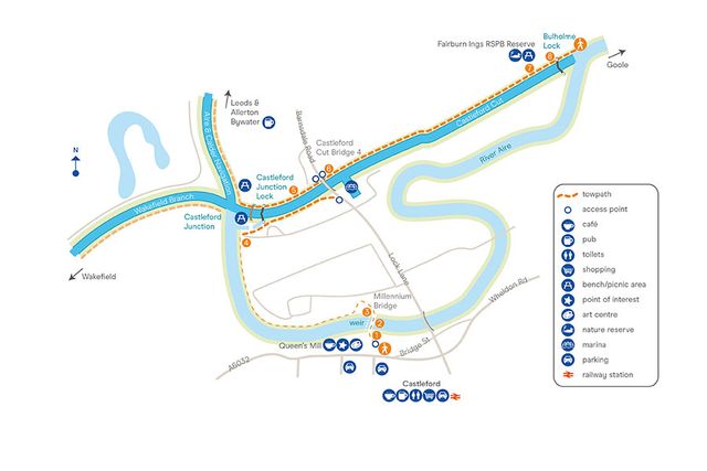 Historic canal walk at Castleford | Canal & River Trust