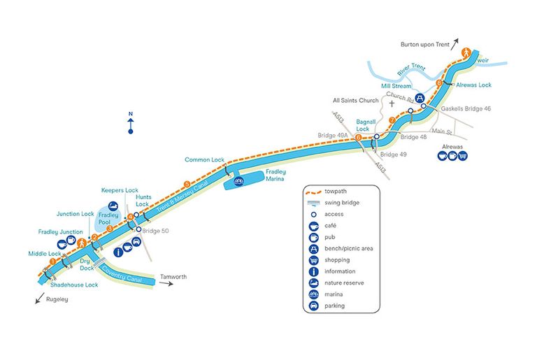 Two-mile walk at Fradley | Canal & River Trust