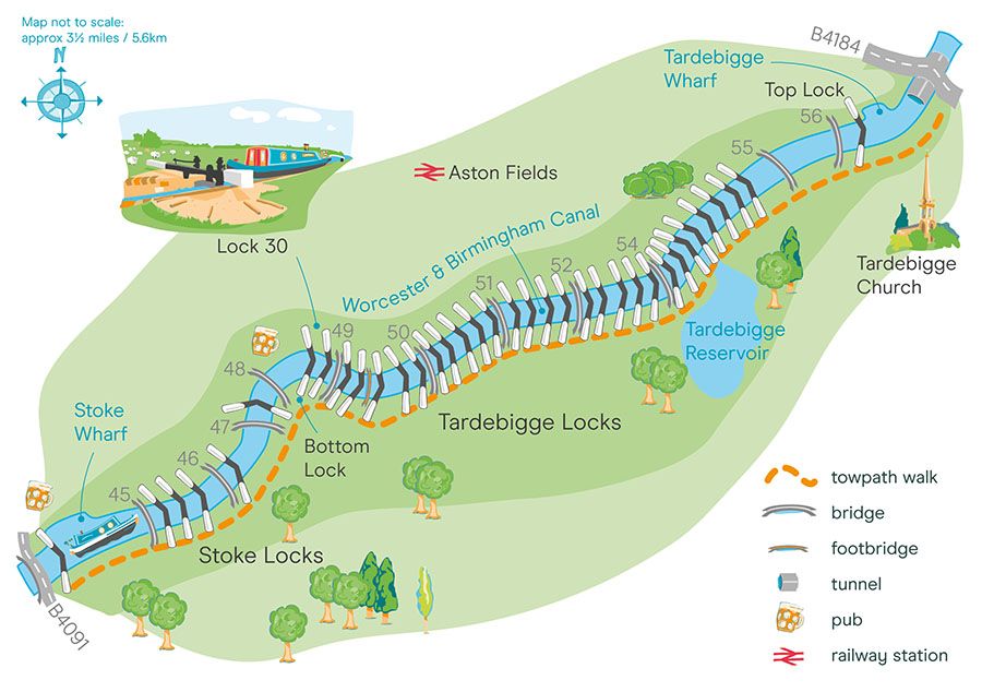 Tardebigge to Stoke Prior walk | Canal & River Trust