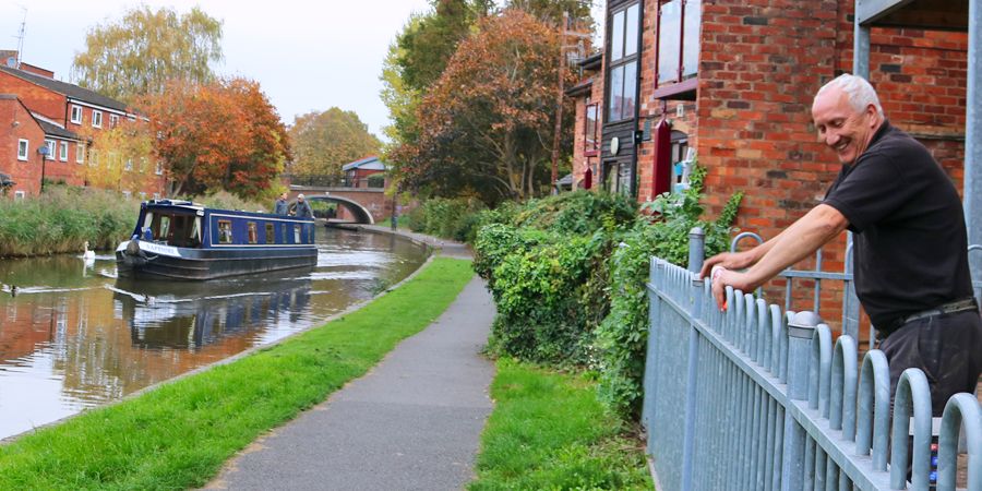 Tony | Worcester | Living next to the canal