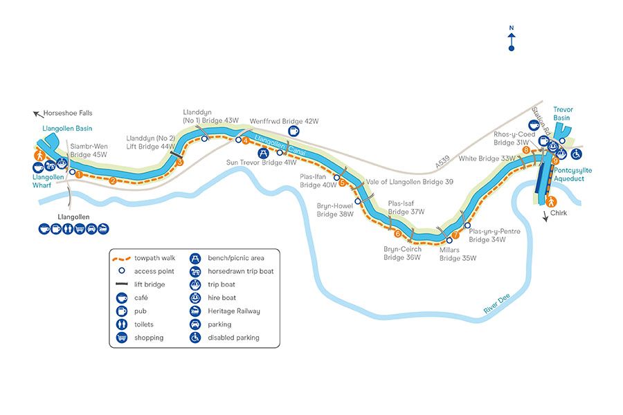 Walk to Pontcysyllte Aqueduct | Canal & River Trust