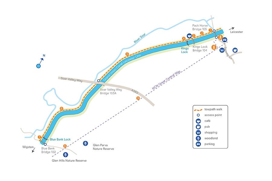 Leicester canal and river walk | Canal & River Trust